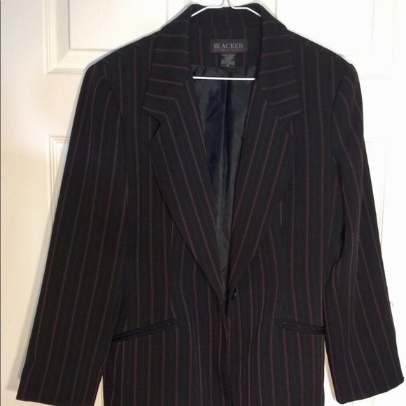 Stanley Blacker | Jackets & Coats | Vintage Stanley Blacker Pin Stripe Blazer | Poshmark